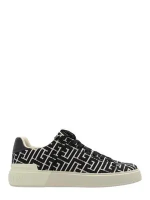 Balmain B-court Sneakers - Black