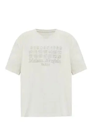 MAISON MARGIELA T-shirt With Logo - Grey