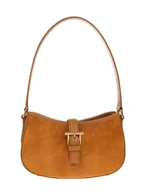 Alexander McQueen T-bar Mini Shoulder Bag - Brown