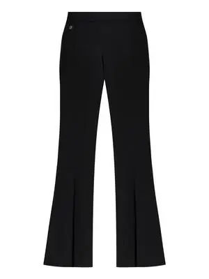 Dsquared2 Pleated Flared Trousers - Black