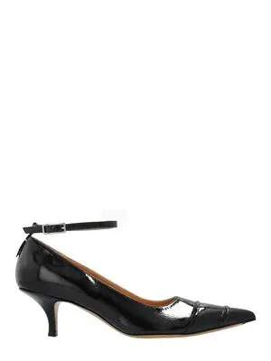 MAISON MARGIELA Heeled Leather Shoes - Black