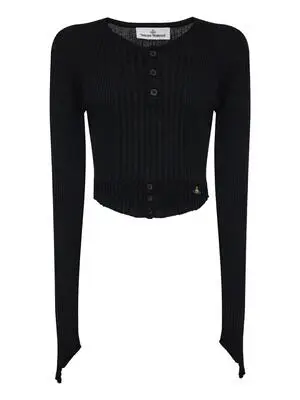 VIVIENNE WESTWOOD Cashmere Blend Sweater - Black
