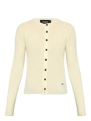 Dsquared2 Woolen Cardigan - Yellow