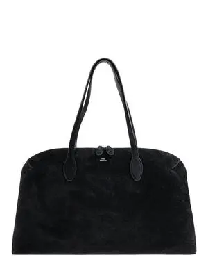 TOTÊME Suede Shopper Bag - Black