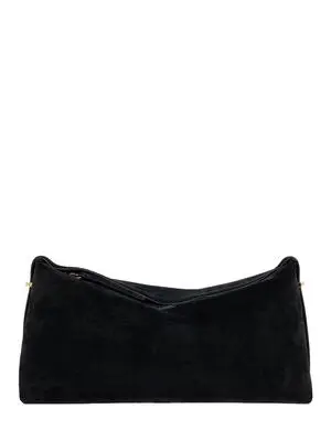 TOTÊME Suede Clutch - Black