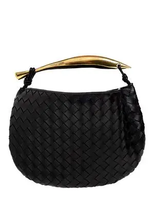 Bottega Veneta Sardine Handbag Black