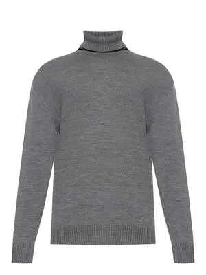 Paul & Shark Wool Turtleneck Sweater - Grey