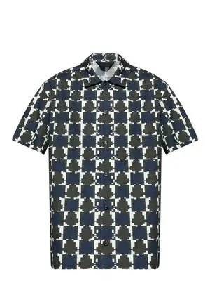 Moncler Short-sleeved Shirt - Navy Blue