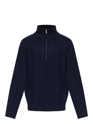 A.p.c. Wool Turtleneck Sweater - Navy Blue