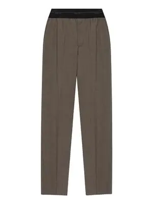Helmut Lang Wool Trousers - Grey