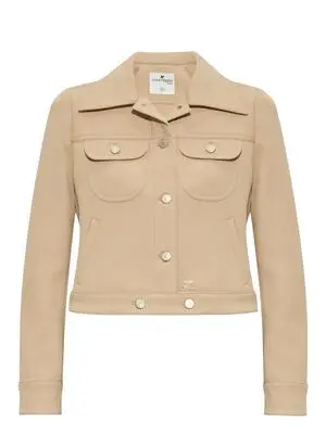 COURREGES X Vestiaire Cropped Jacket - Beige