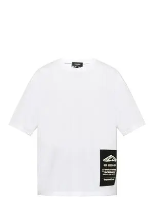 Dsquared2 T-shirt With Logo Patch - White