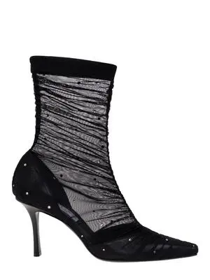 JIMMY CHOO Lotta Ab Heeled Shoes - Black
