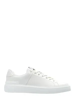Balmain Leather Sneakers White