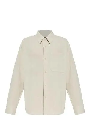 A.p.c. Shirt With Pocket - Cream