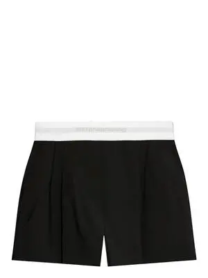 Alexander Wang Wool Shorts - Black
