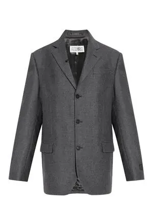 MAISON MARGIELA Wool Blazer - Grey