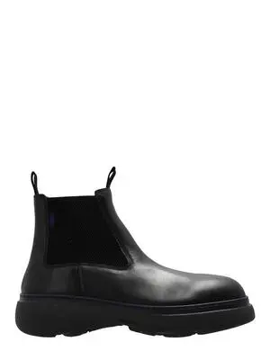 Burberry Creeper Chelsea Boots - Black