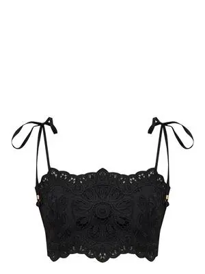 Zimmermann Lace Top - Black
