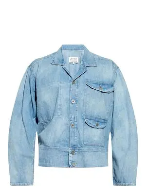 MAISON MARGIELA Light Denim Jacket - Blue