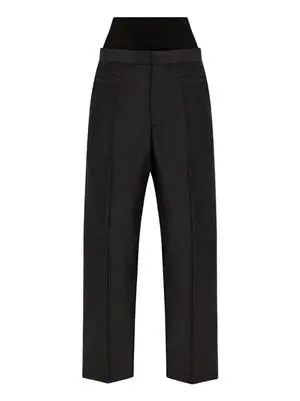 ALAÏA Elastic Waistband Trousers