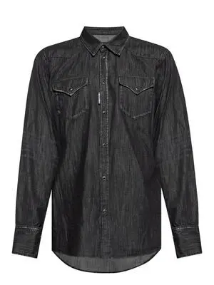 Dsquared2 Denim Shirt - Black