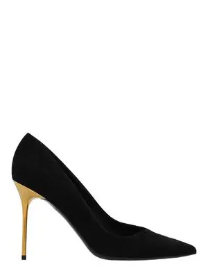 Balmain Suede Pumps - Black