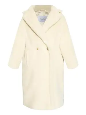 Max Mara Fur Coat - Cream