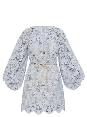 Zimmermann Openwork Dress - Light Blue