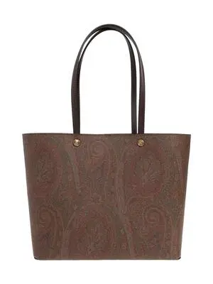 Etro Paisley Shopper Bag - Brown