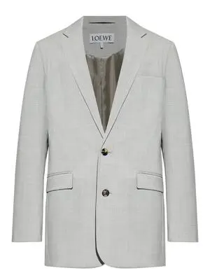 Loewe Wool Blazer - Grey
