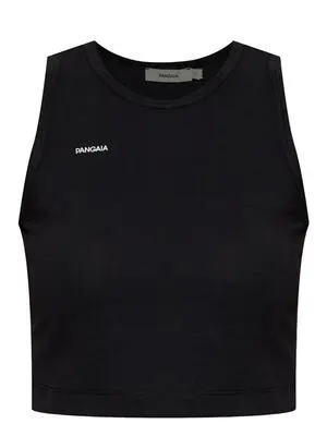 PANGAIA Logo Top - Black