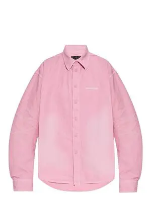 BALENCIAGA Logo Cotton Shirt