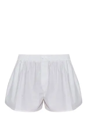 Alexander Wang Shimmering Appliqué Shorts - White