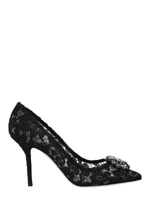 Dolce & Gabbana Embellished Stiletto Pumps - Black