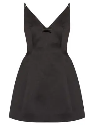 Marc Jacobs Satin Slip Dress - Black