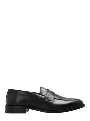 Paul Smith Leather Loafers - Black