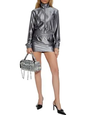 Alexander Wang Skirt With Shorts - Silver