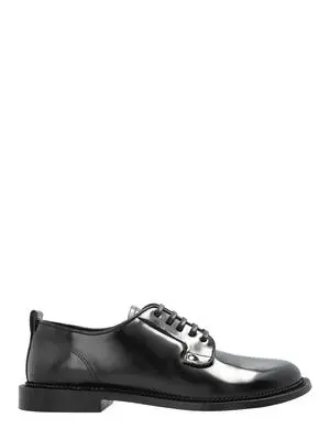 Ami Leather Derby Shoes - Black