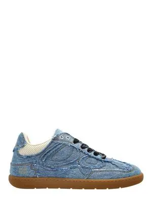 GANNI Laced Sports Sneakers - Blue