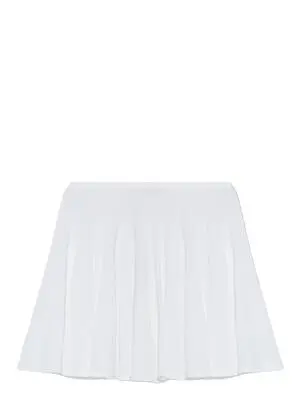 Alaïa Flared Skirt - White