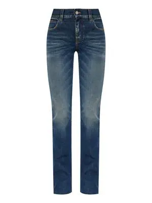 Balenciaga Flared Jeans - Navy Blue