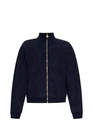 VERSACE Barocco Jacquard Cotton Sweatshirt