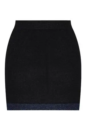 LISA YANG Cashmere And Nylon Blend Pencil Skirt - Black