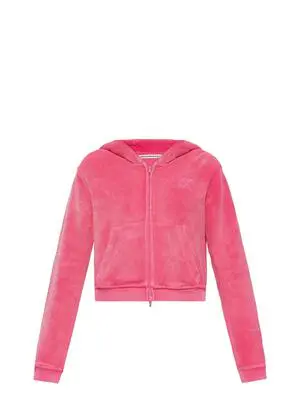 Alexander Wang Velour Hoodie - Pink