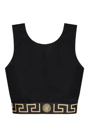Versace Logo Top - Black