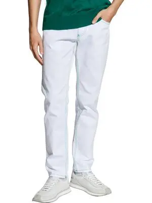 Dolce & Gabbana Regular Fit Jeans - White
