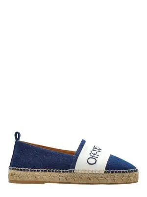 Off-White Bookish Espadrilles - Navy Blue