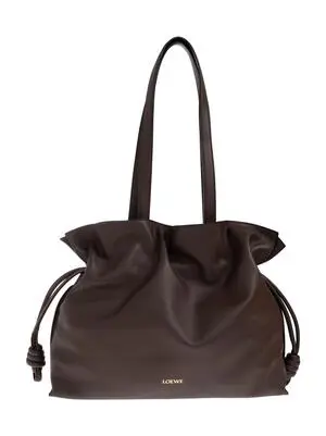 Loewe Flamenco Large Shoulder Bag - Brown