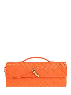 Bottega Veneta Andiamo Handbag Orange